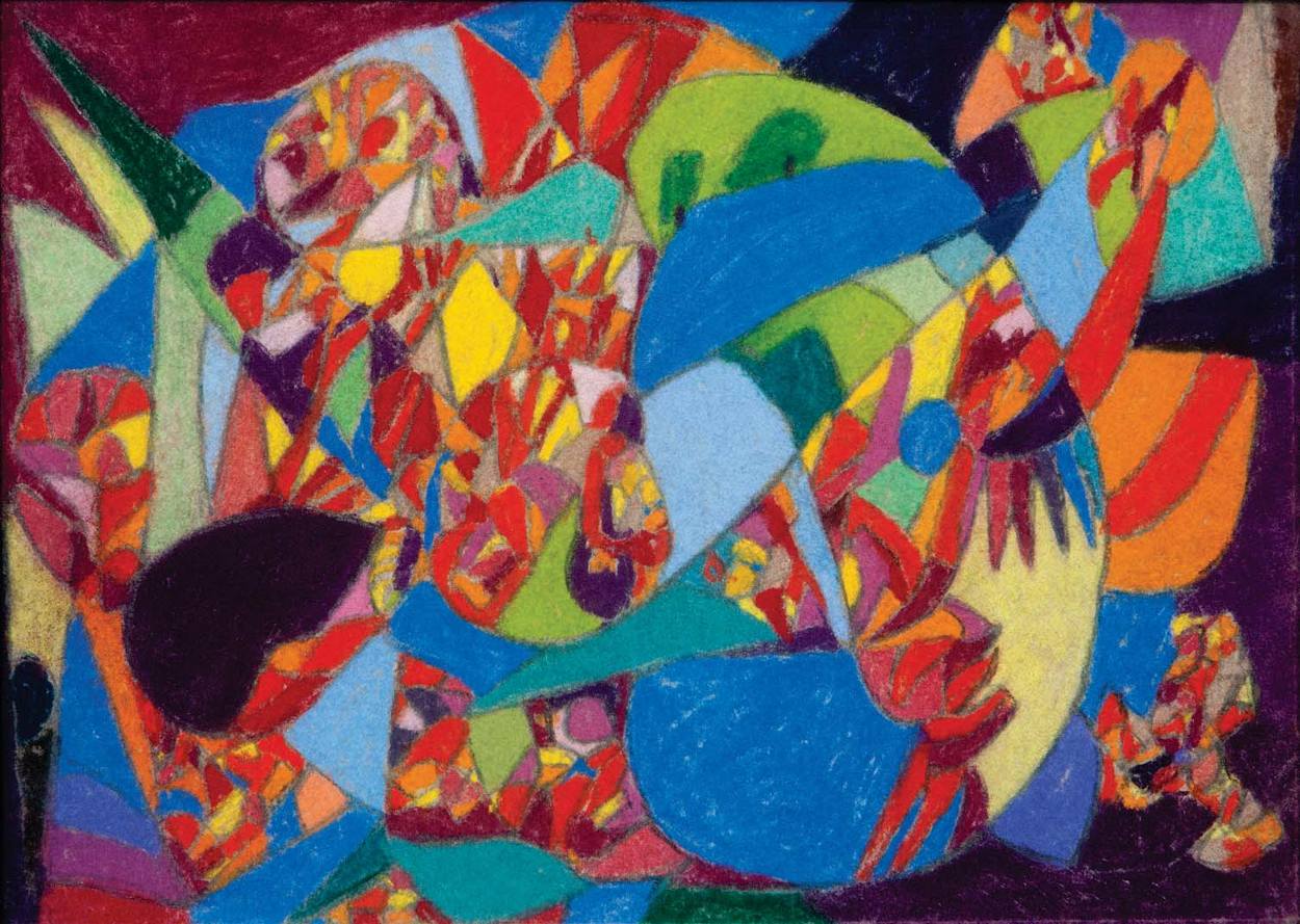 Adolf Richard Hoelzel «Komposition» – 1927/28 - Gloggner Auktionen