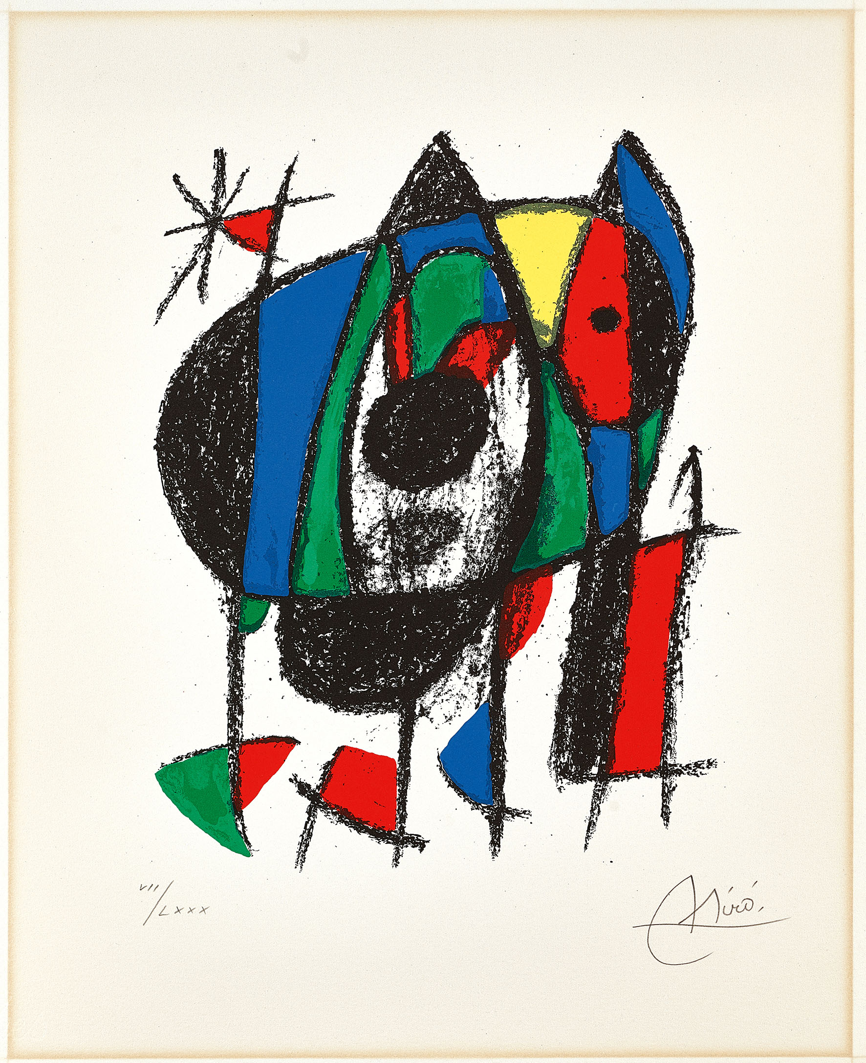 Joan Miró «Le lithographe II» − 1975 - Gloggner Auktionen